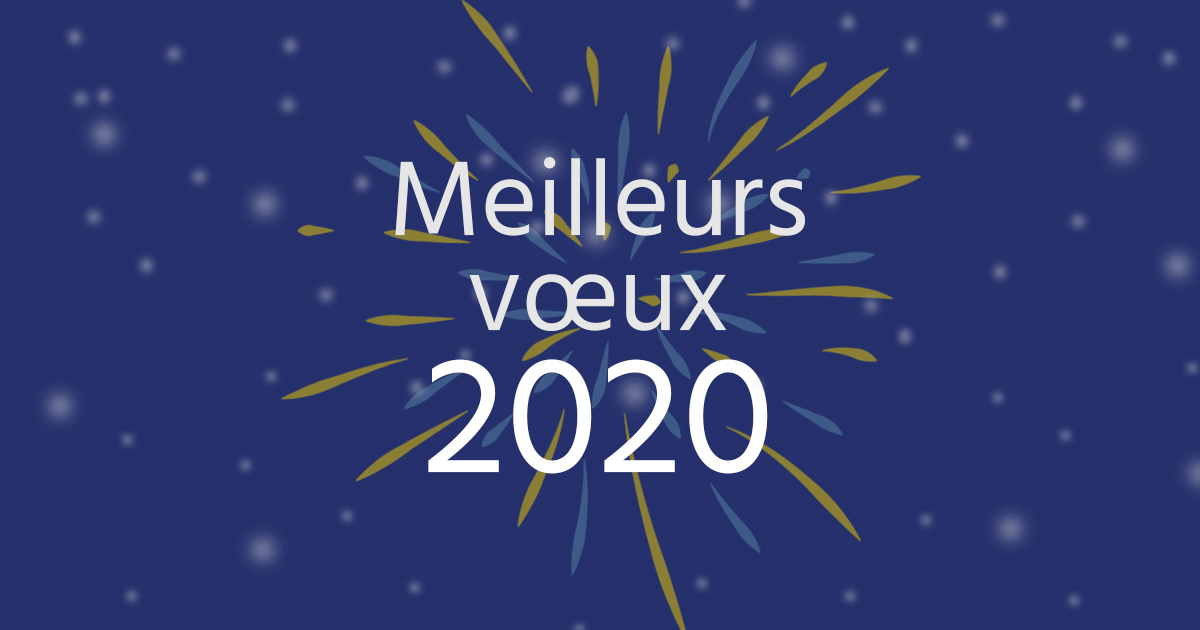 Meilleurs vœux pour l'année 2020 - Groupe PBM